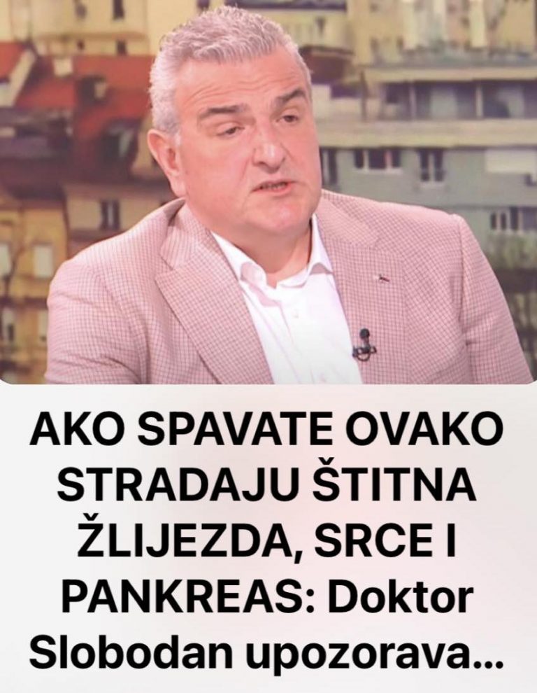 AKO SPAVATE 0VAKO STRADAJU ŠTITNA ŽLIJEZDA, SRCE I PANKREAS: Doktor ...